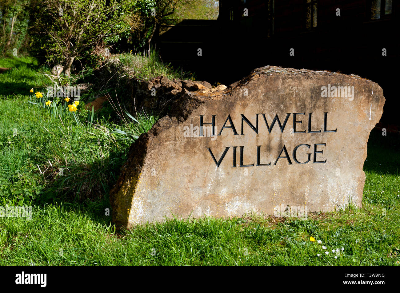 Hanwell village sign, Oxfordshire, England, UK Stock Photo - Alamy