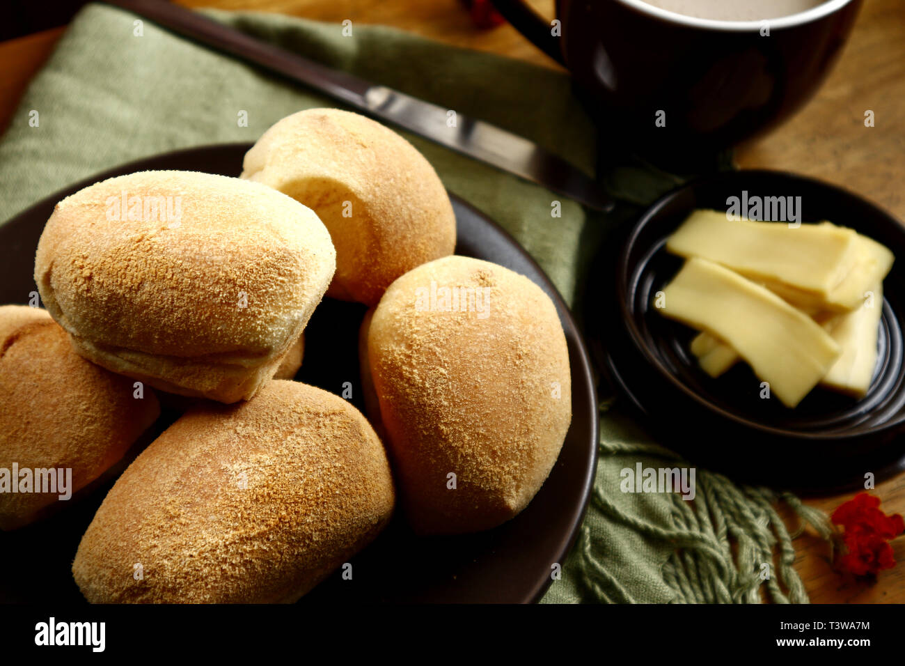 Photo of local Filipino delicacy Pan de Sal or salted bread rolls Stock ...