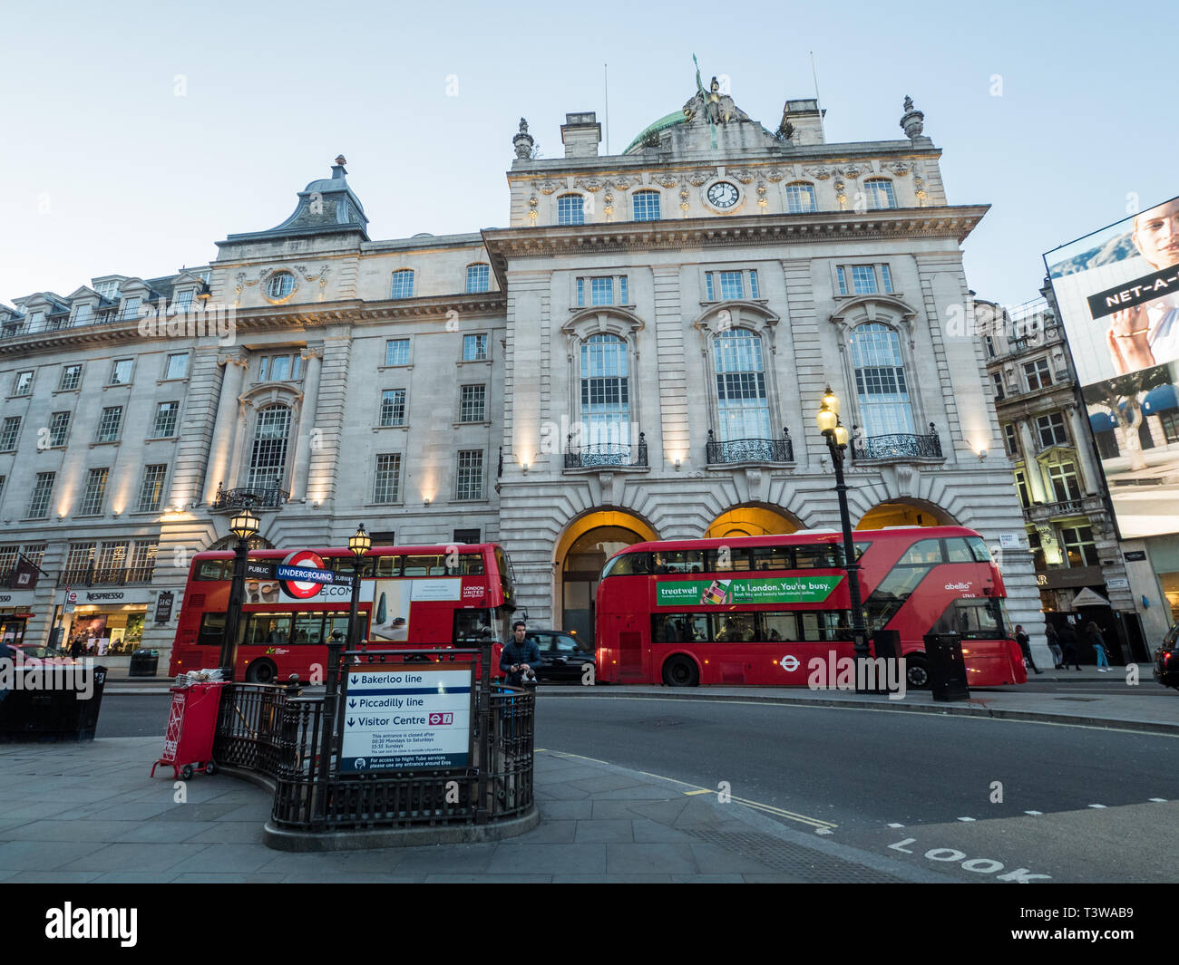 Piccadilly Circus, London, England Stock Photo - Alamy