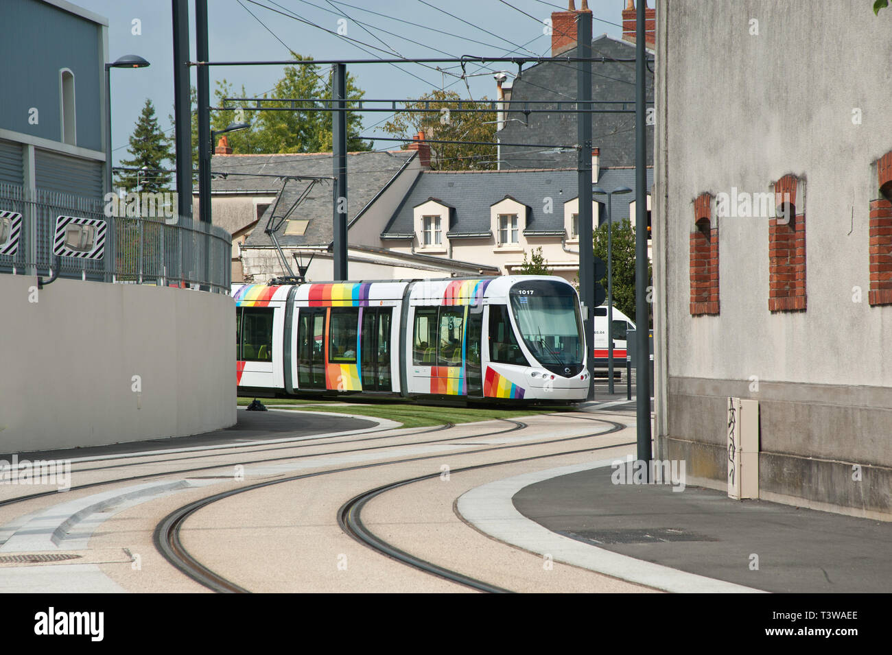Angers france tram hi-res stock photography and images - Alamy