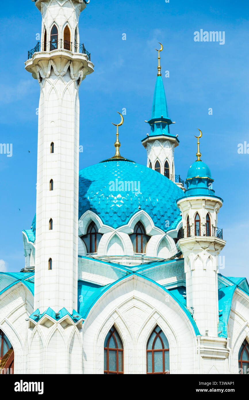 Qolsharif Mosque in Kazan Kremlin Stock Photo - Alamy