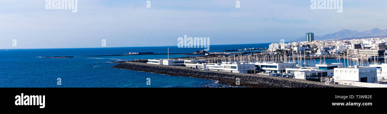 Arrecife capital of Lanzarote Canary Islands Stock Photo - Alamy