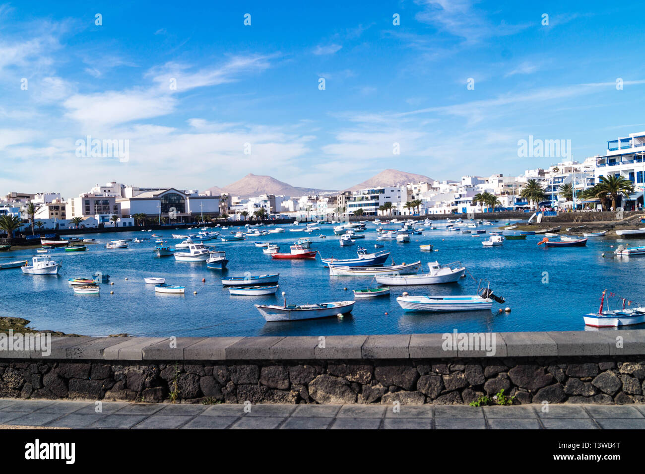 Arrecife capital of Lanzarote Canary Islands Stock Photo - Alamy