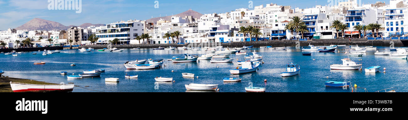 Arrecife capital of Lanzarote Canary Islands Stock Photo - Alamy