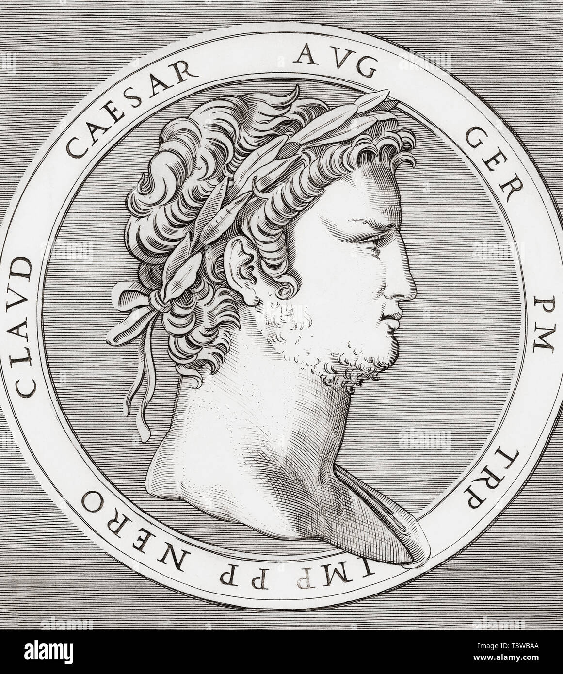 Emperor nero ancient rome hi-res stock photography and images - Alamy