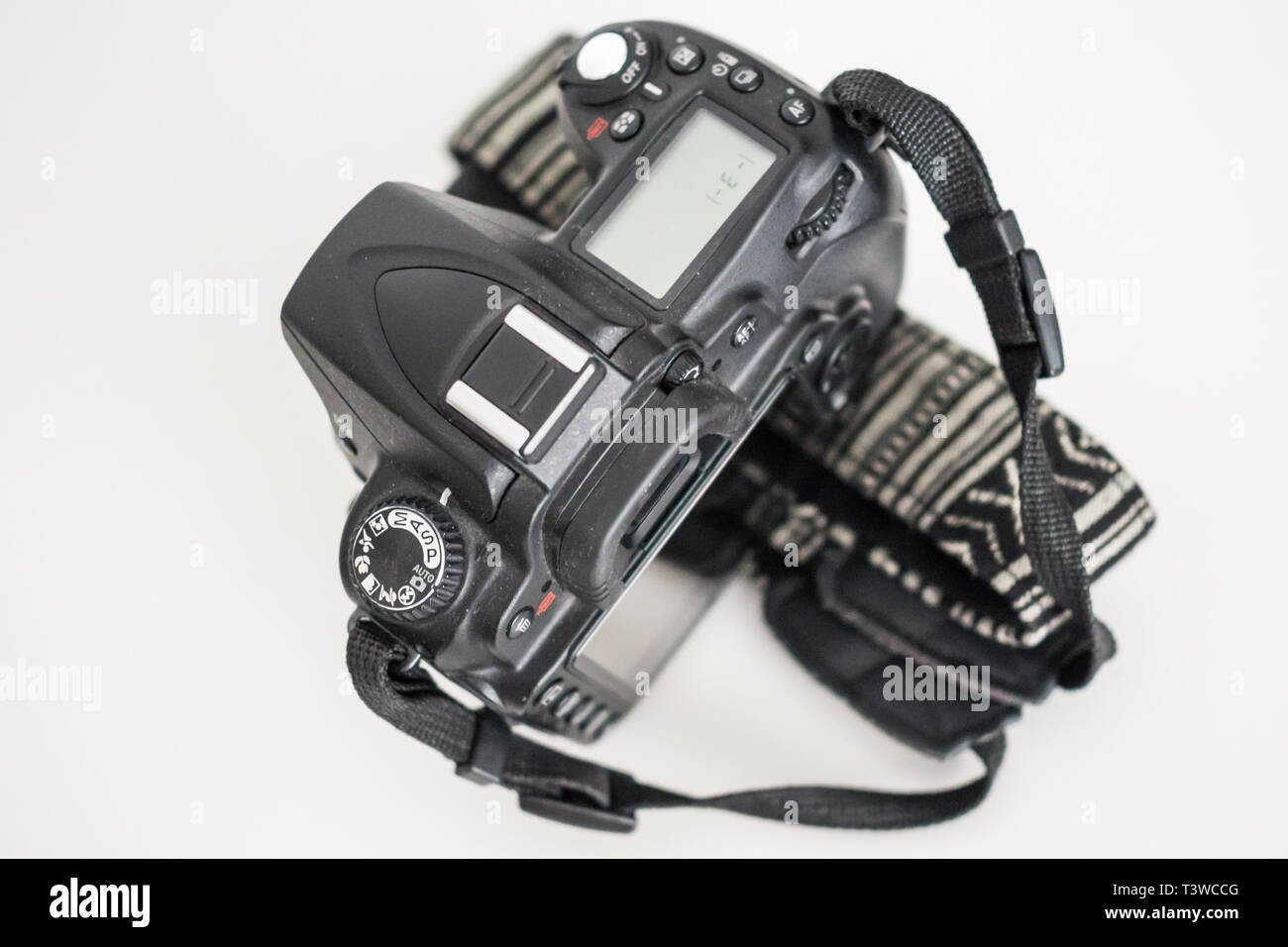 The top of a DSLR professional camera Stock Photo - Alamy