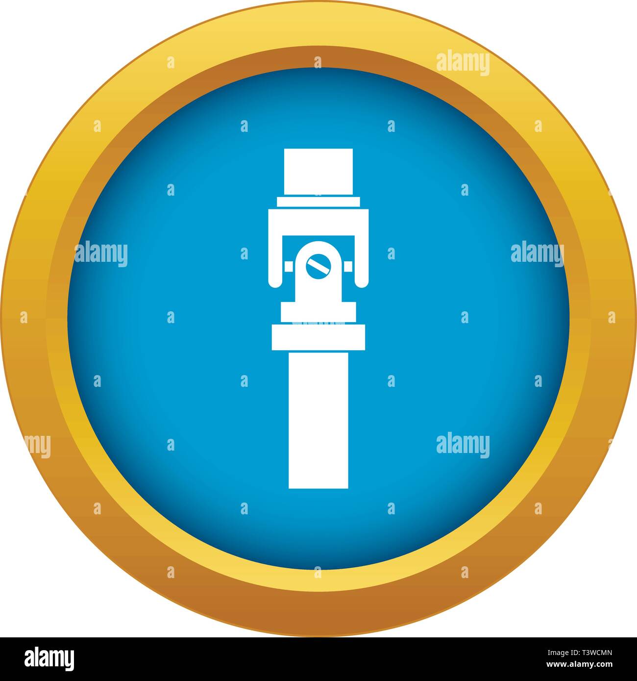 Mechanic detail icon blue vector isolated Stock Vector Image & Art - Alamy