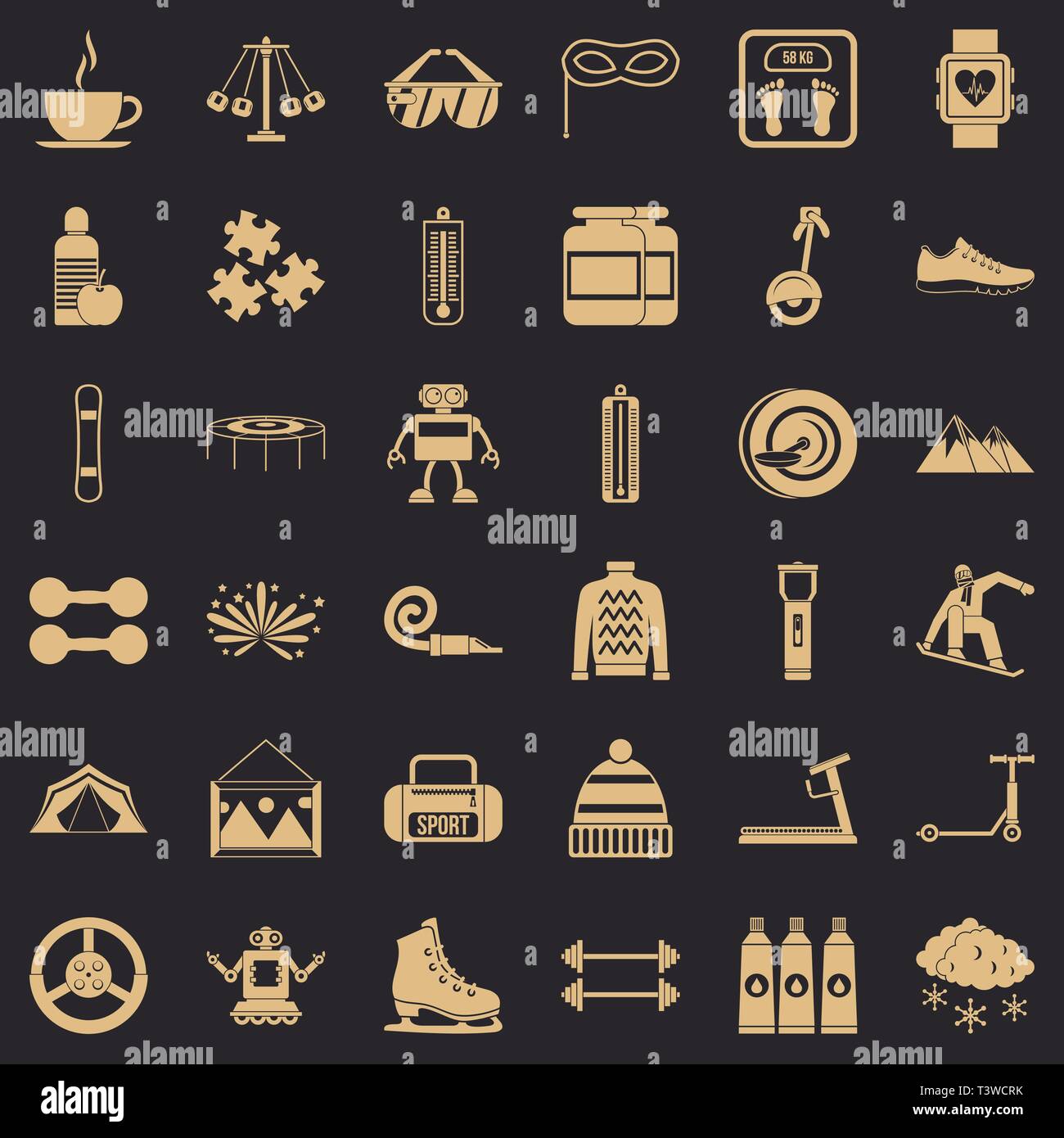 Walking symbol photo Stock Vector Images - Alamy