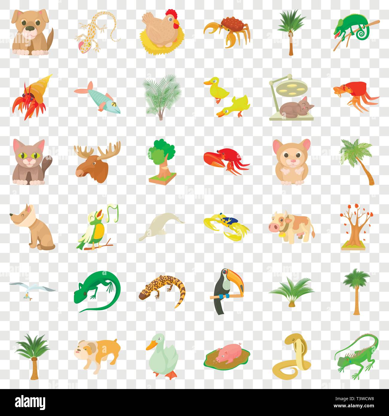 Cat and snake plant Stock Vector Images - Alamy