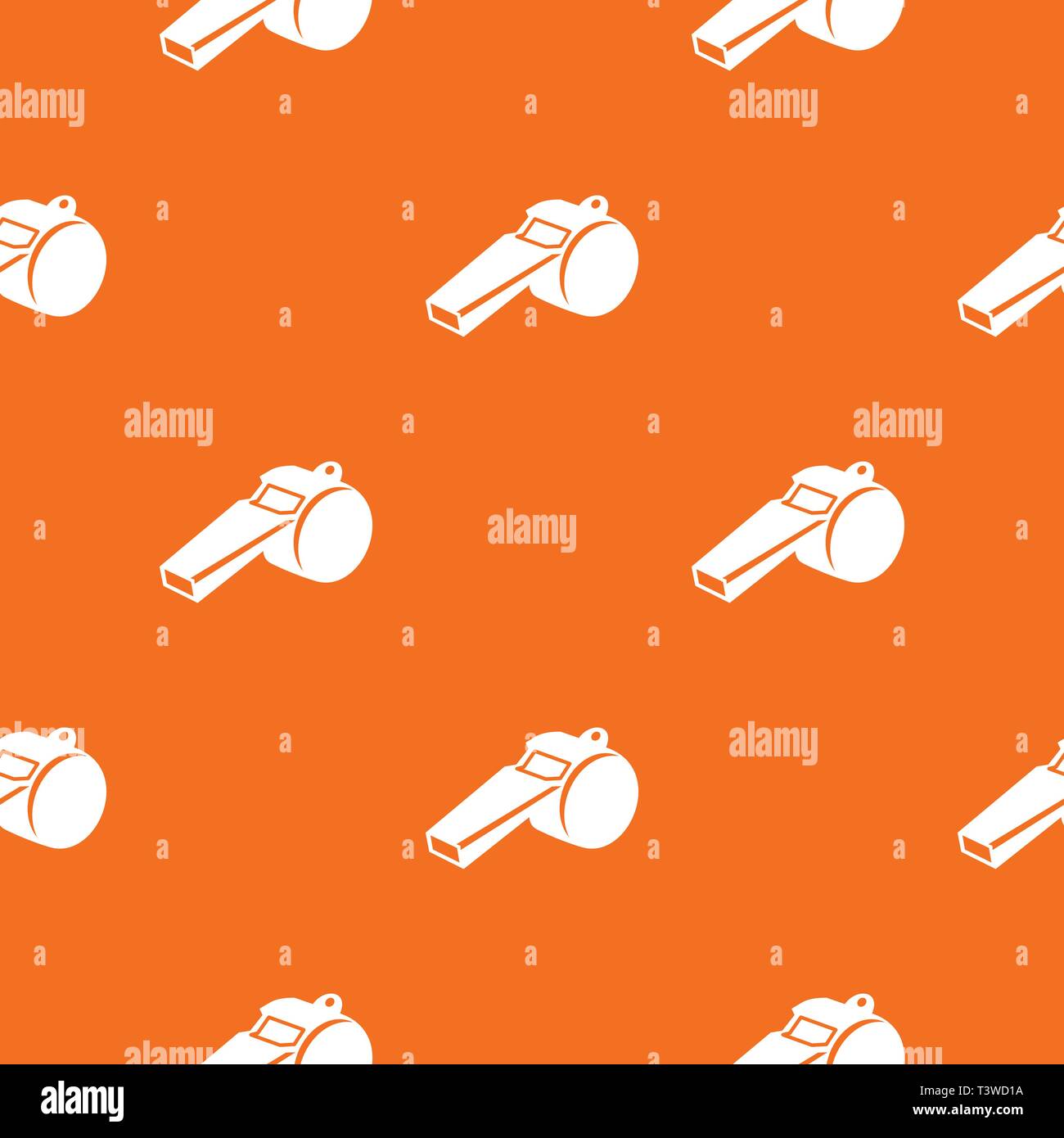 Whistle pattern vector orange Stock Vector Image & Art - Alamy
