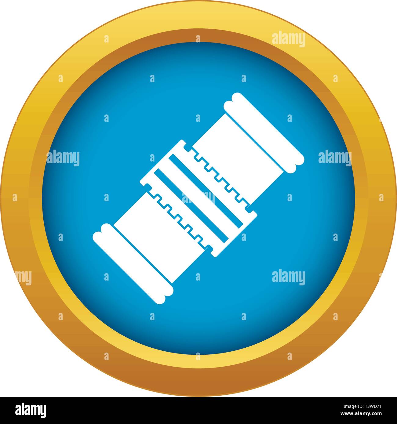 Repair detail icon blue vector isolated Stock Vector Image & Art - Alamy