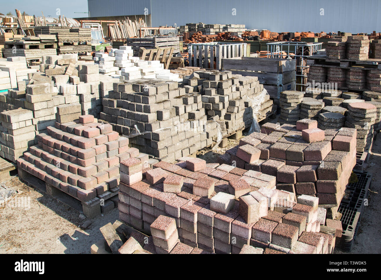 Rubbish building materials recycling hi-res stock photography and ...