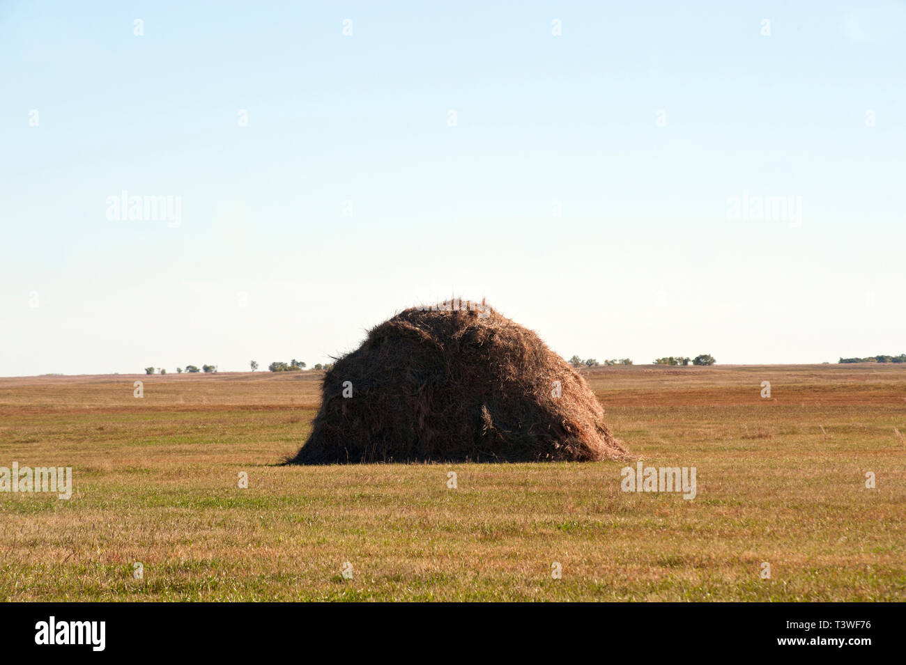 Large hay mound hi-res stock photography and images - Alamy