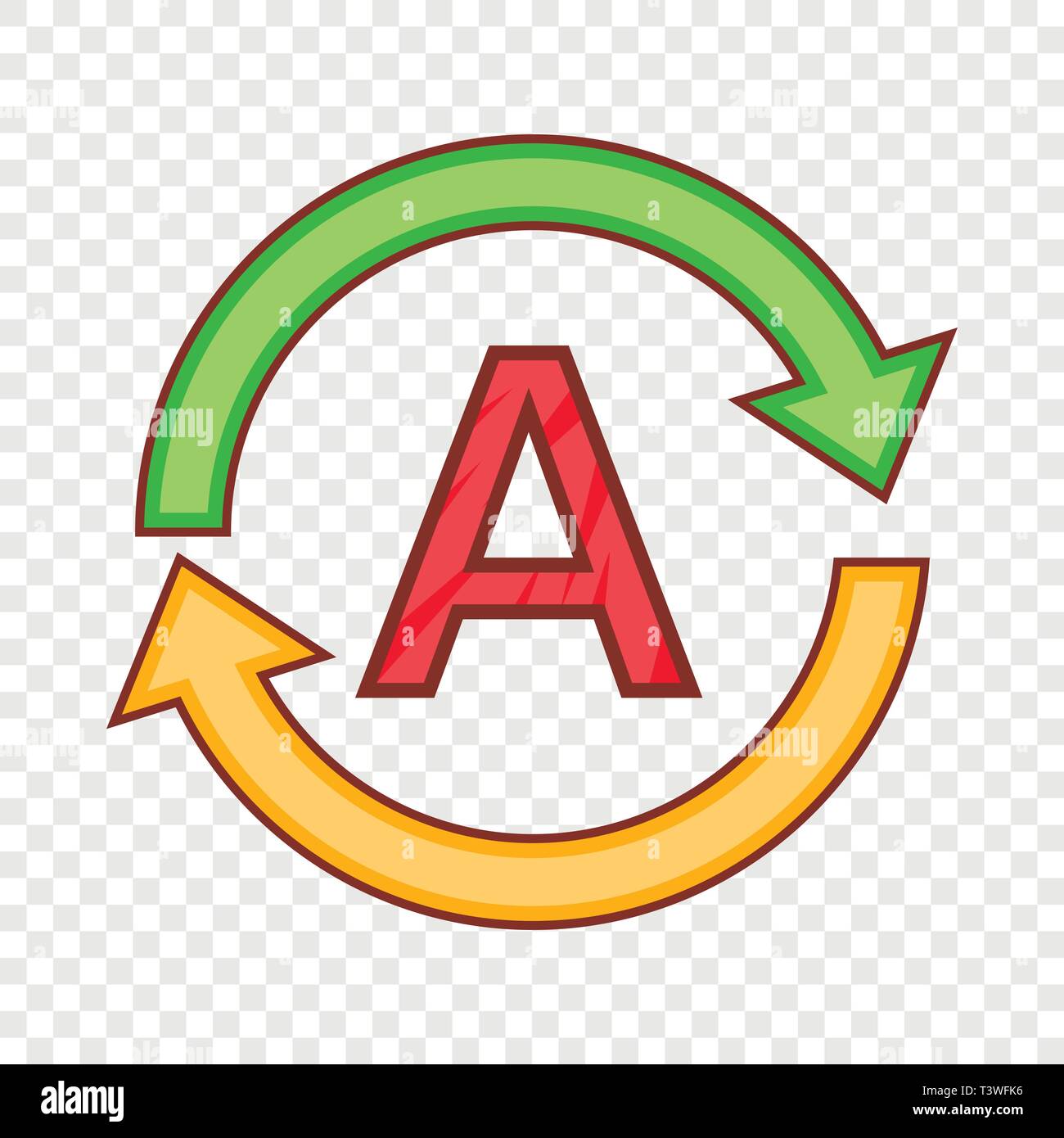 Translation language icon, cartoon style Stock Vector Image & Art - Alamy