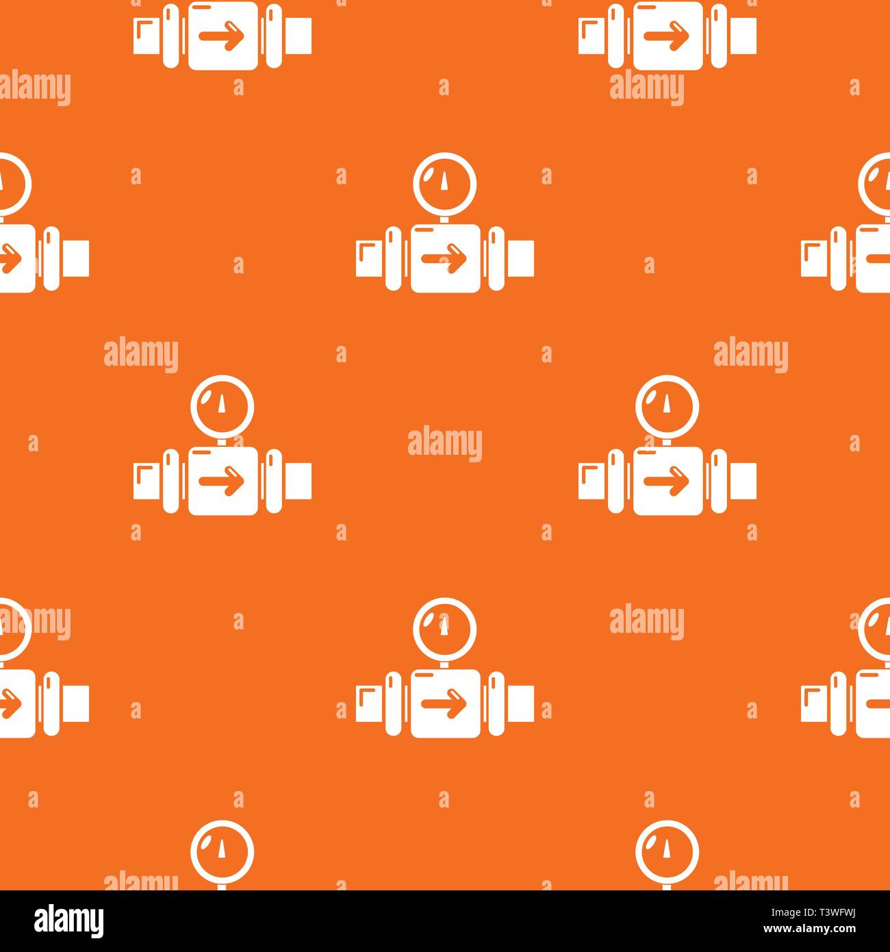 Pressure sensor pattern vector orange Stock Vector Image & Art - Alamy
