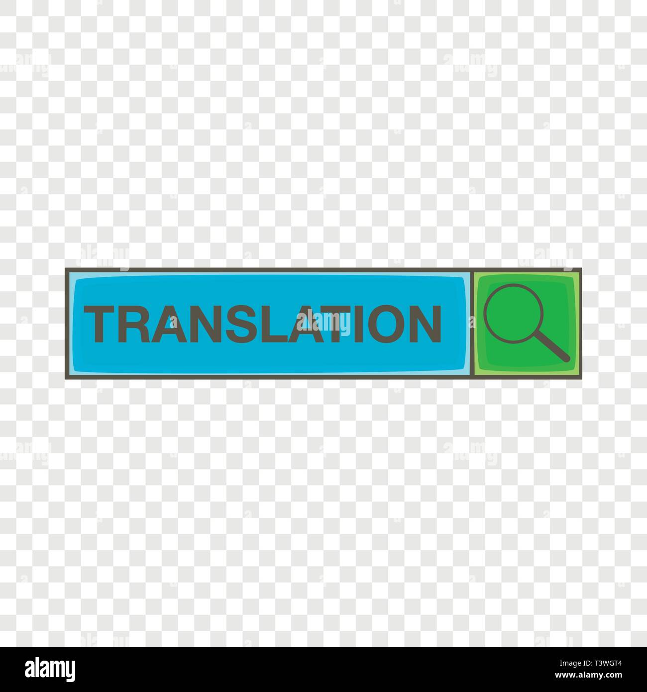 Translator interpreter icon cartoon style hi-res stock photography and ...