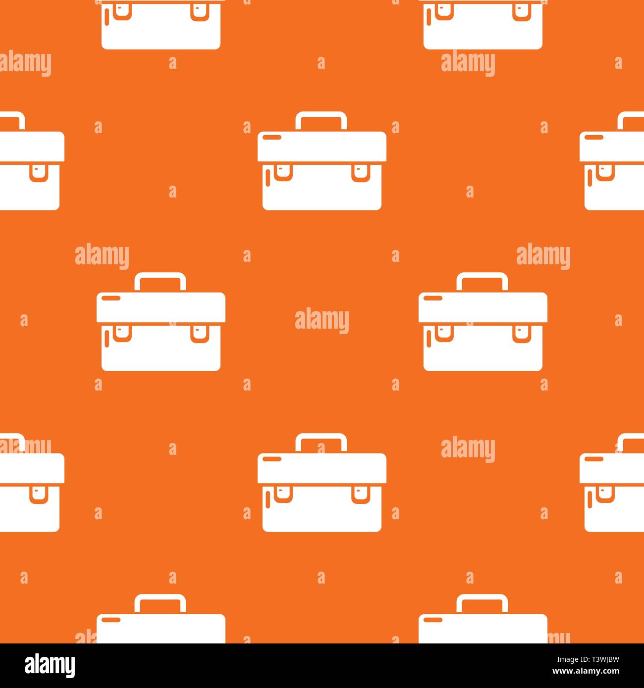 Tool box pattern vector orange Stock Vector Image & Art - Alamy