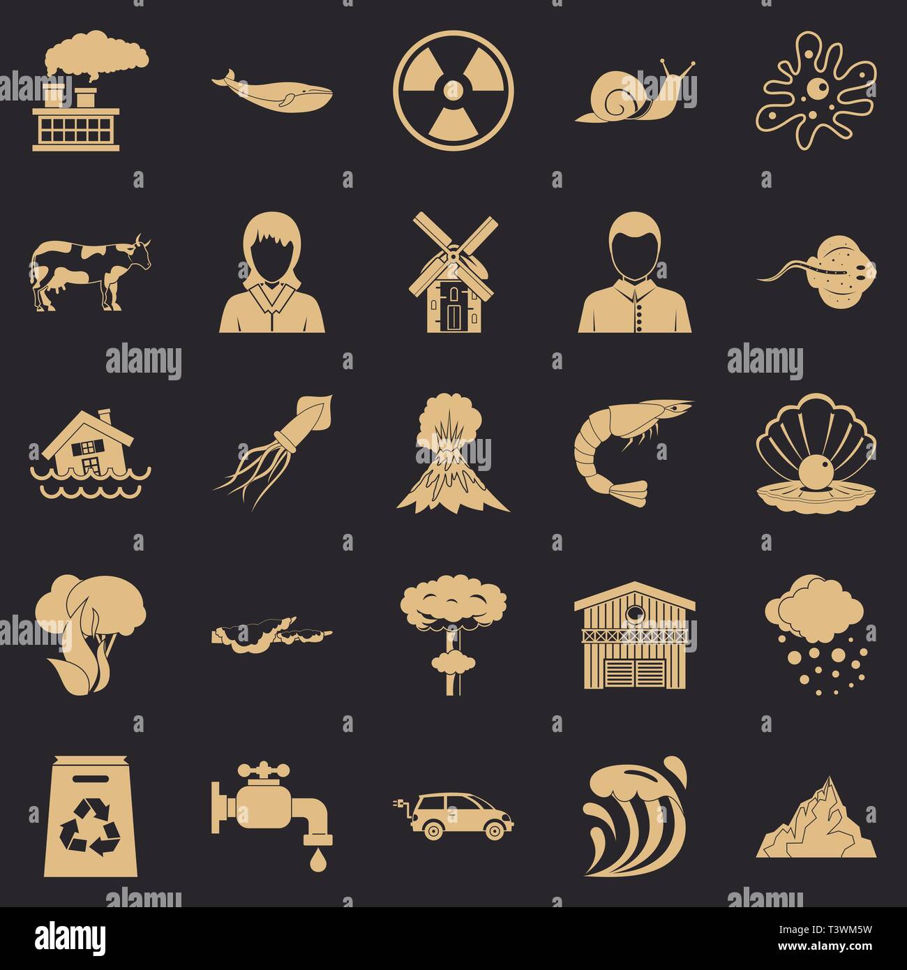 Land of bio diversity Stock Vector Images - Alamy
