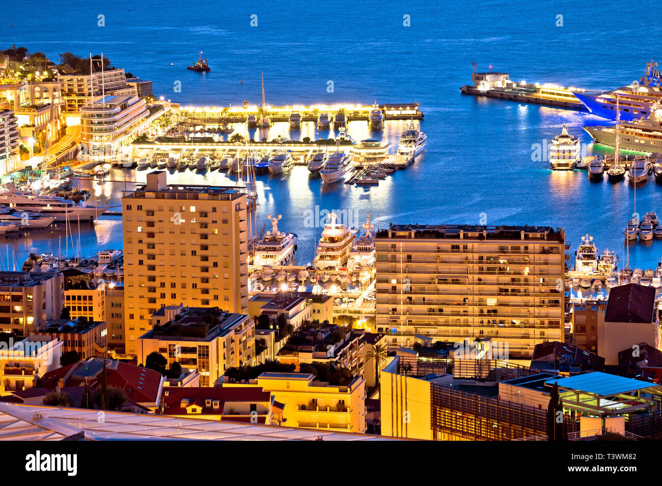 View Monaco Mediterranean Sea High Resolution Stock Photography and ...