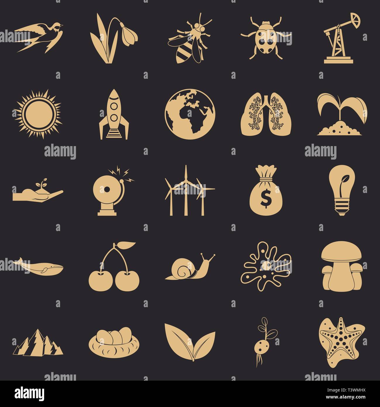 Forest conservationist Stock Vector Images - Alamy