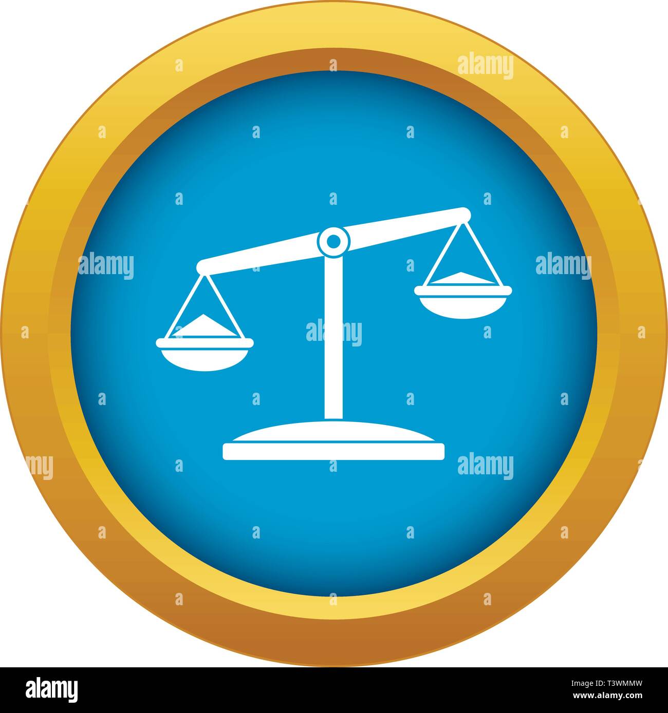 Brass scales measurement Stock Vector Images - Alamy