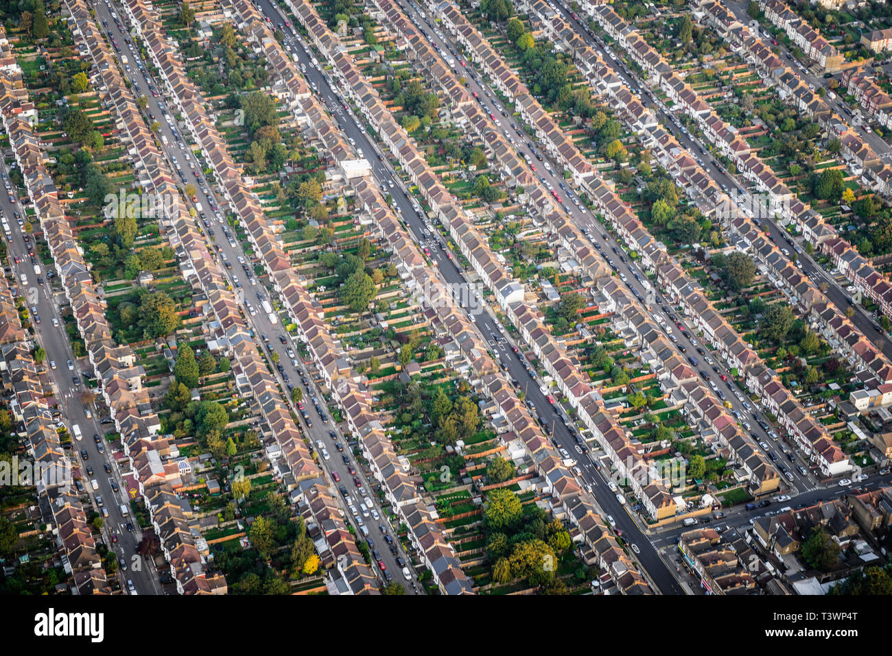 Aerial view of London cityscape, England Stock Photo - Alamy