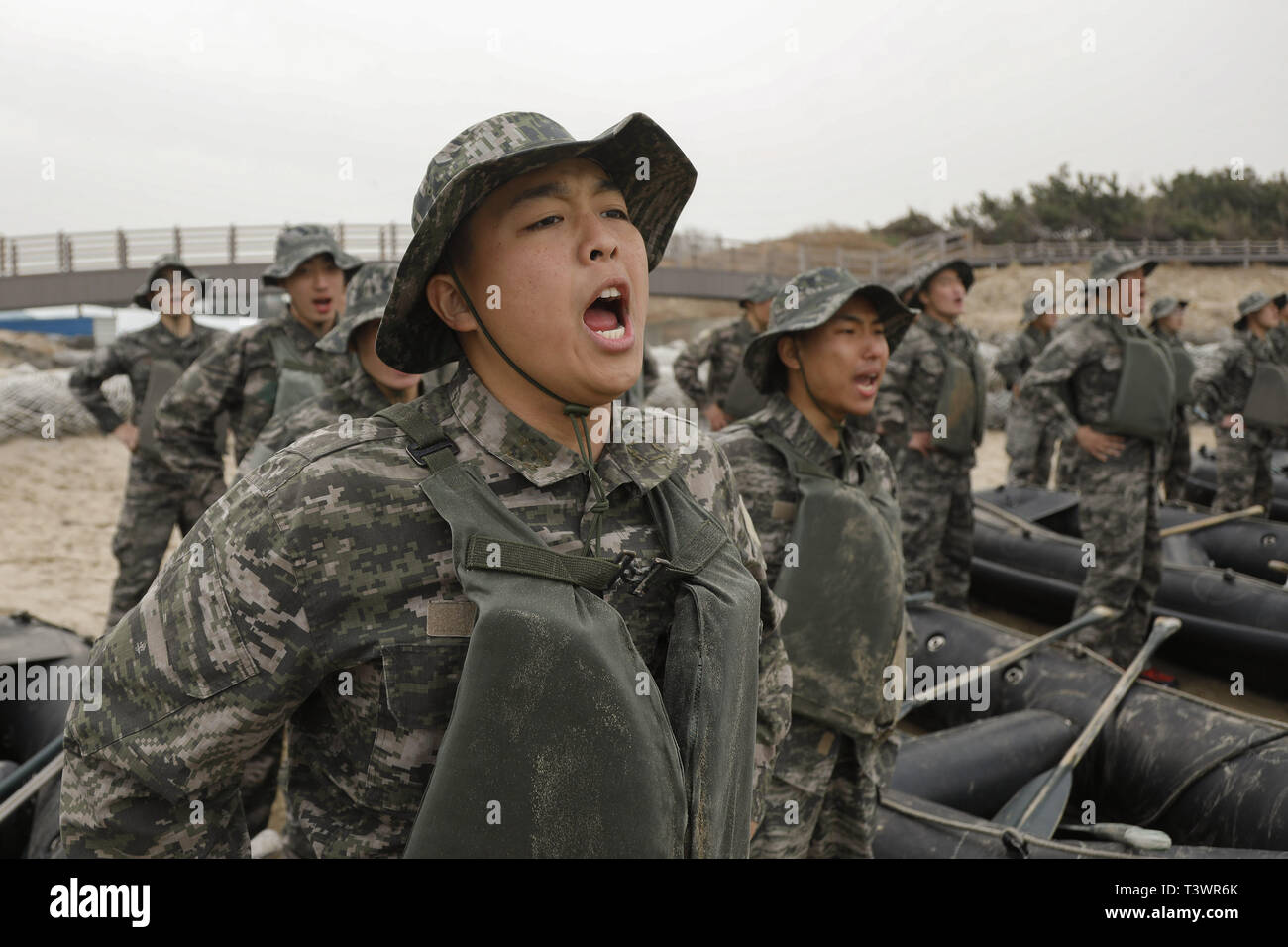 December 20, 2018 - Pohang, GYEONGBUK, SOUTH KOREA - April 12, 2019 ...