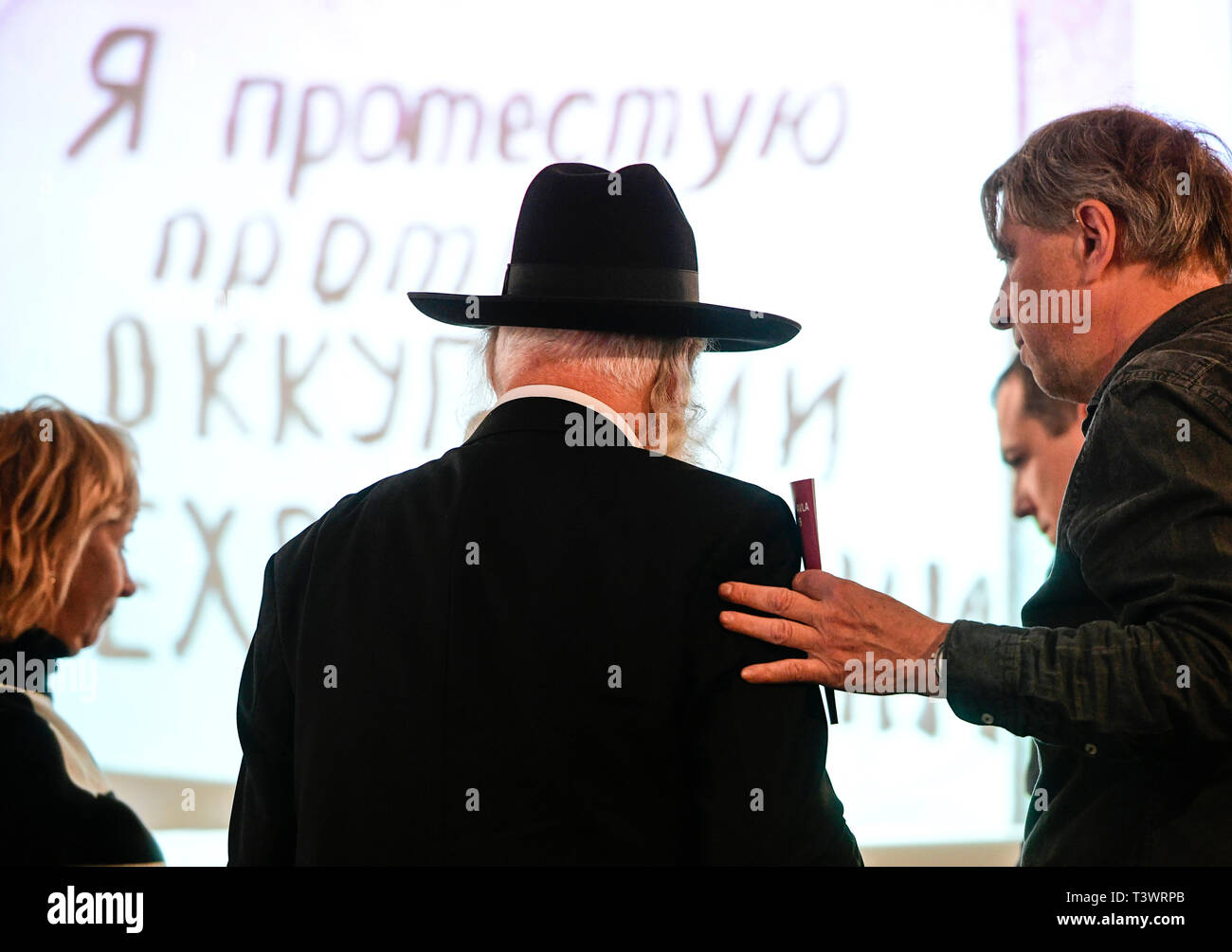 Prague, Czech Republic. 11th Apr, 2019. Meeting with Israeli ...