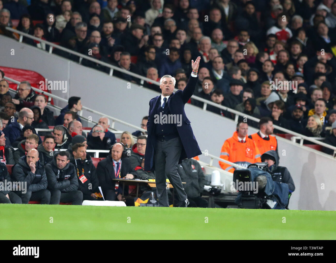 Emirates Stadium, London, UK. 11th Apr, 2019. UEFA Europa League ...