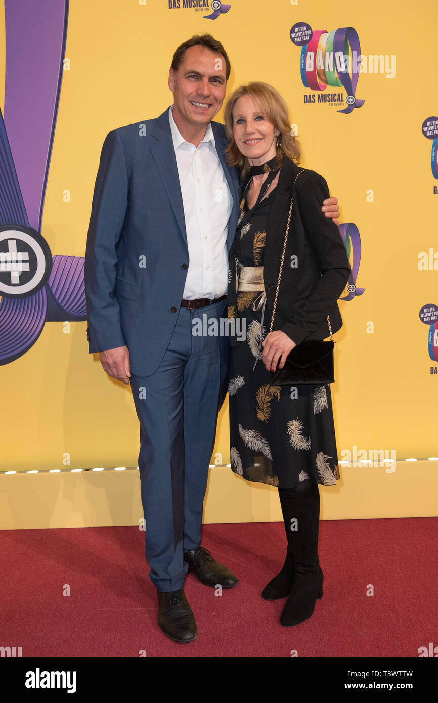 Berlin, Germany. 11th Apr, 2019. Raiko and Birte Thal come to the ...