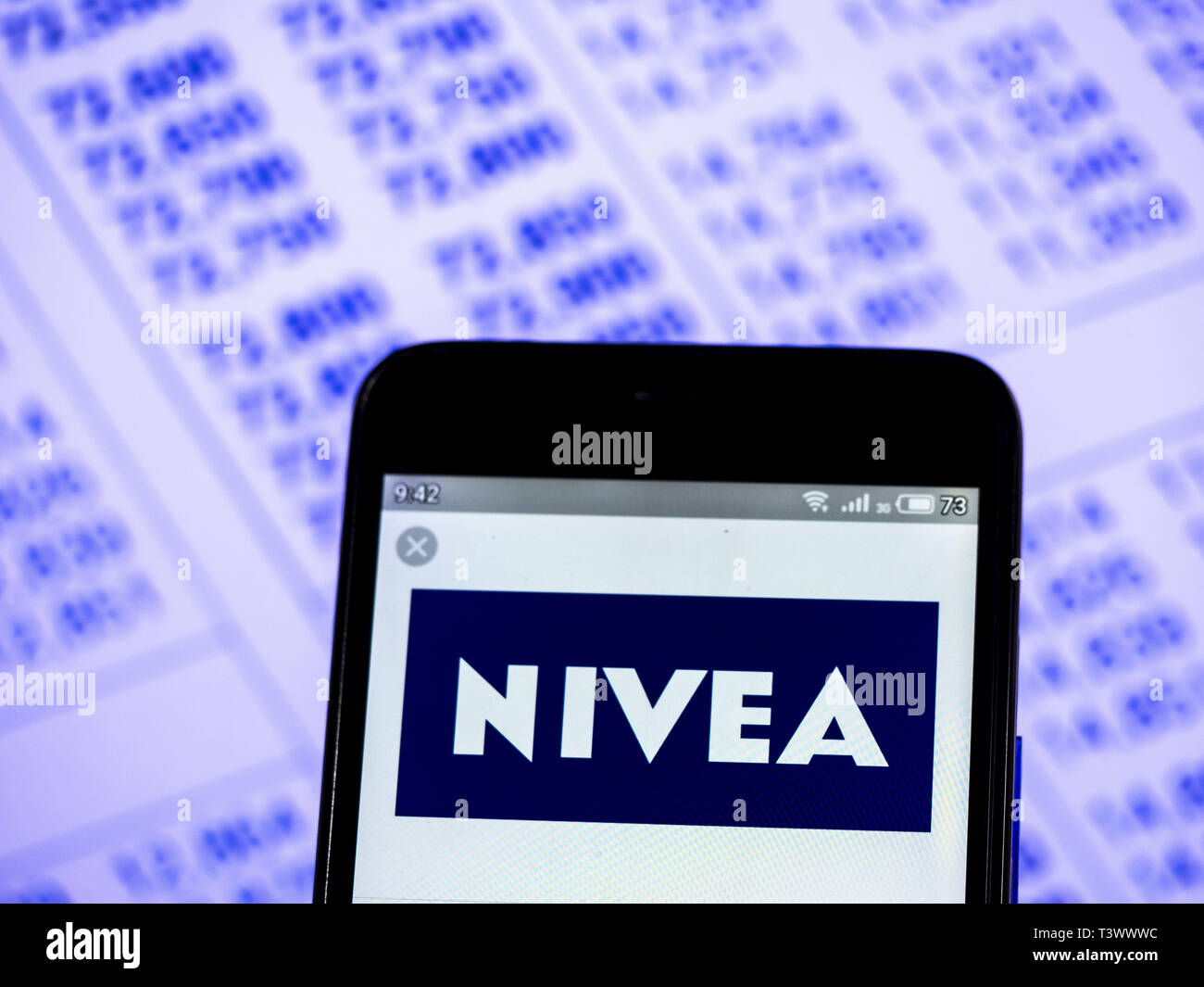 Nivea logo hi-res stock photography and images - Alamy
