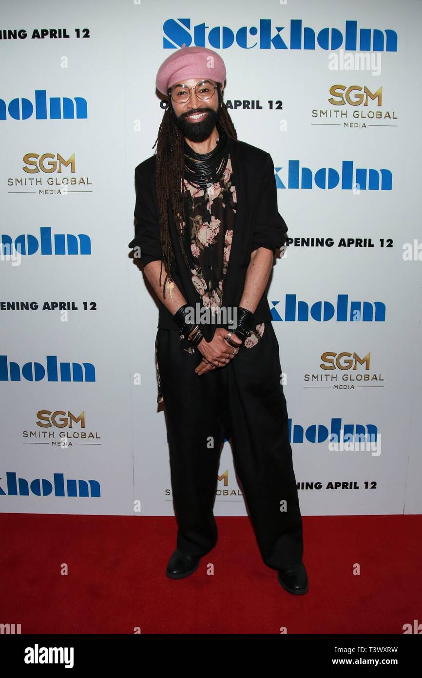 New York, NY, USA. 11th Apr, 2019. Ty Hunter at arrivals for STOCKHOLM ...