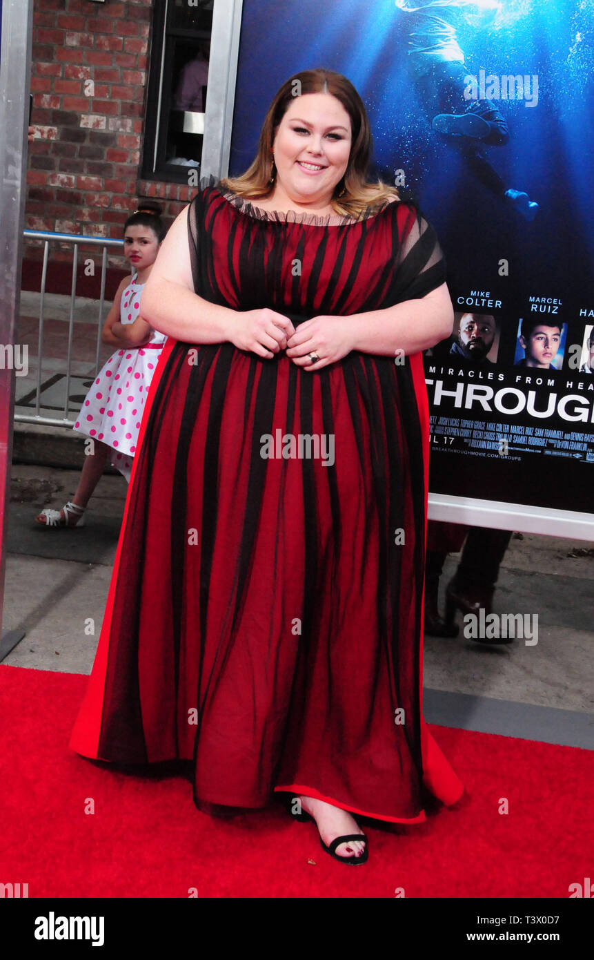 Los Angeles, California, USA 11th April 2019 Actress Chrissy Metz ...