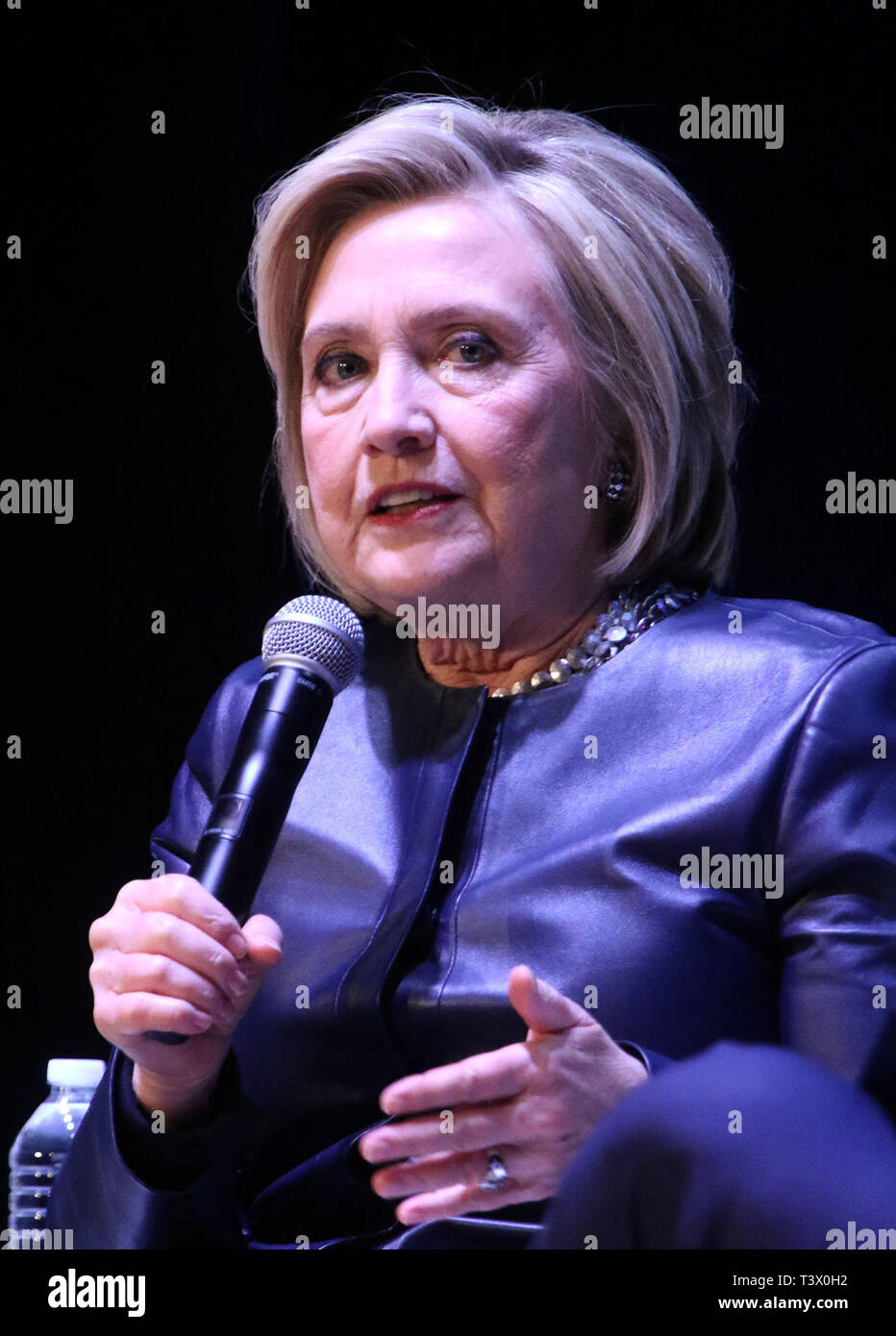 New York City, New York, USA. 11th Apr, 2019. Former Secretary of State ...