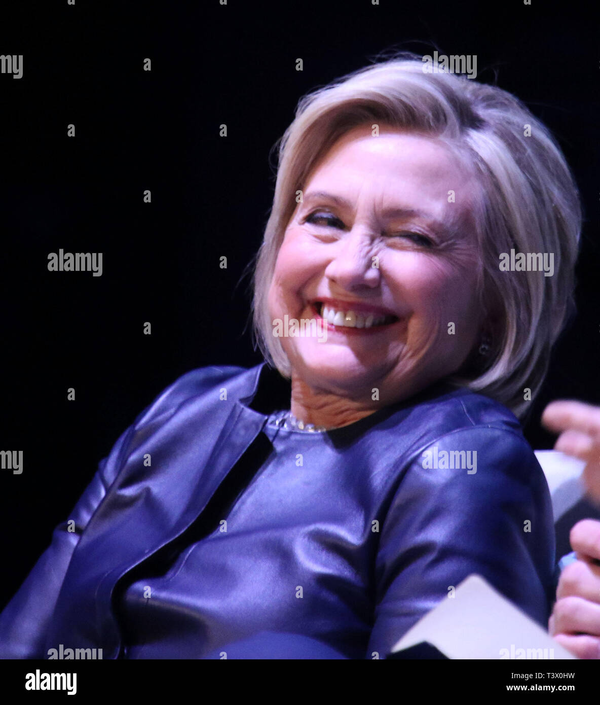 New York City, New York, USA. 11th Apr, 2019. Former Secretary of State ...