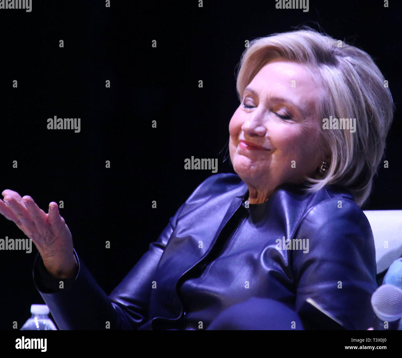 New York City, New York, USA. 11th Apr, 2019. Former Secretary of State ...