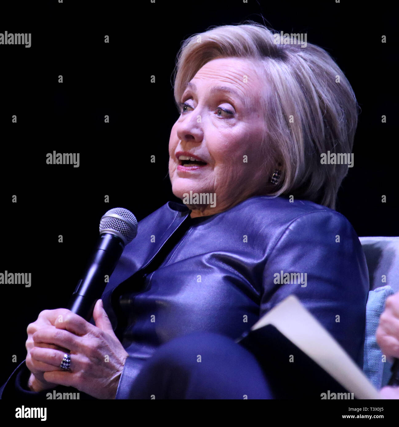 New York City, New York, USA. 11th Apr, 2019. Former Secretary of State ...