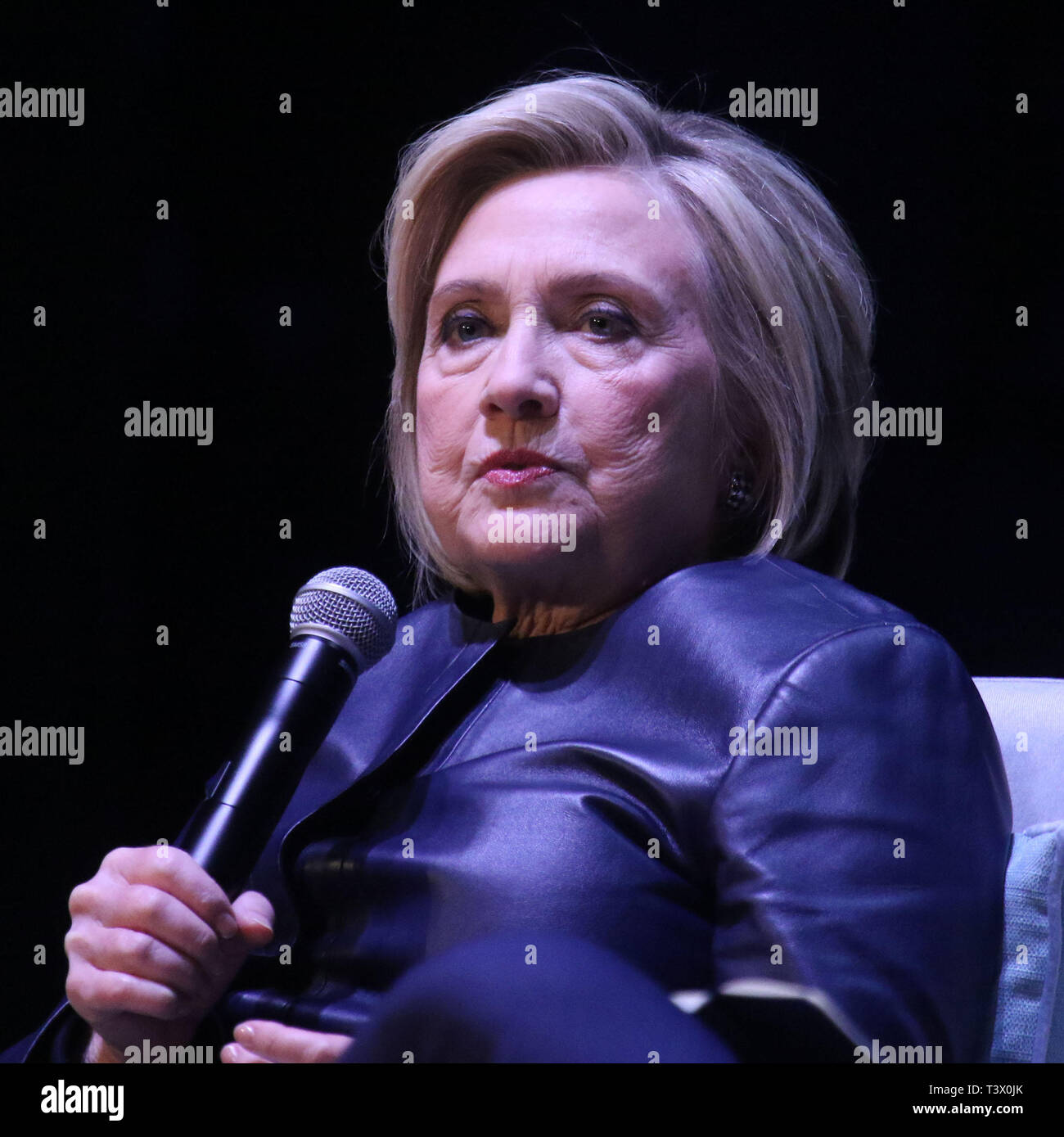 New York City, New York, USA. 11th Apr, 2019. Former Secretary of State ...