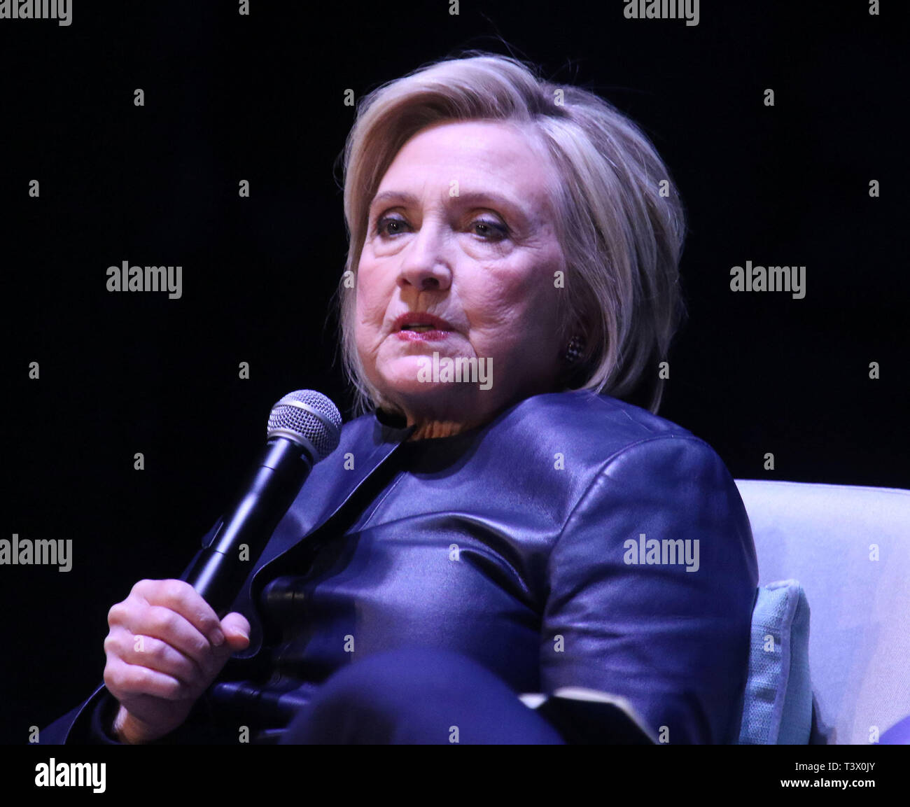 New York City, New York, USA. 11th Apr, 2019. Former Secretary of State ...