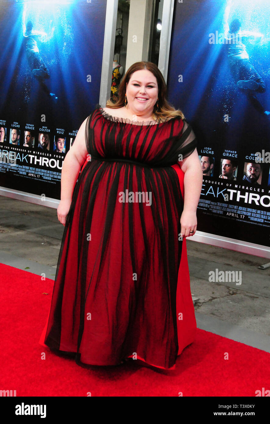Los Angeles, California, USA 11th April 2019 Actress Chrissy Metz ...