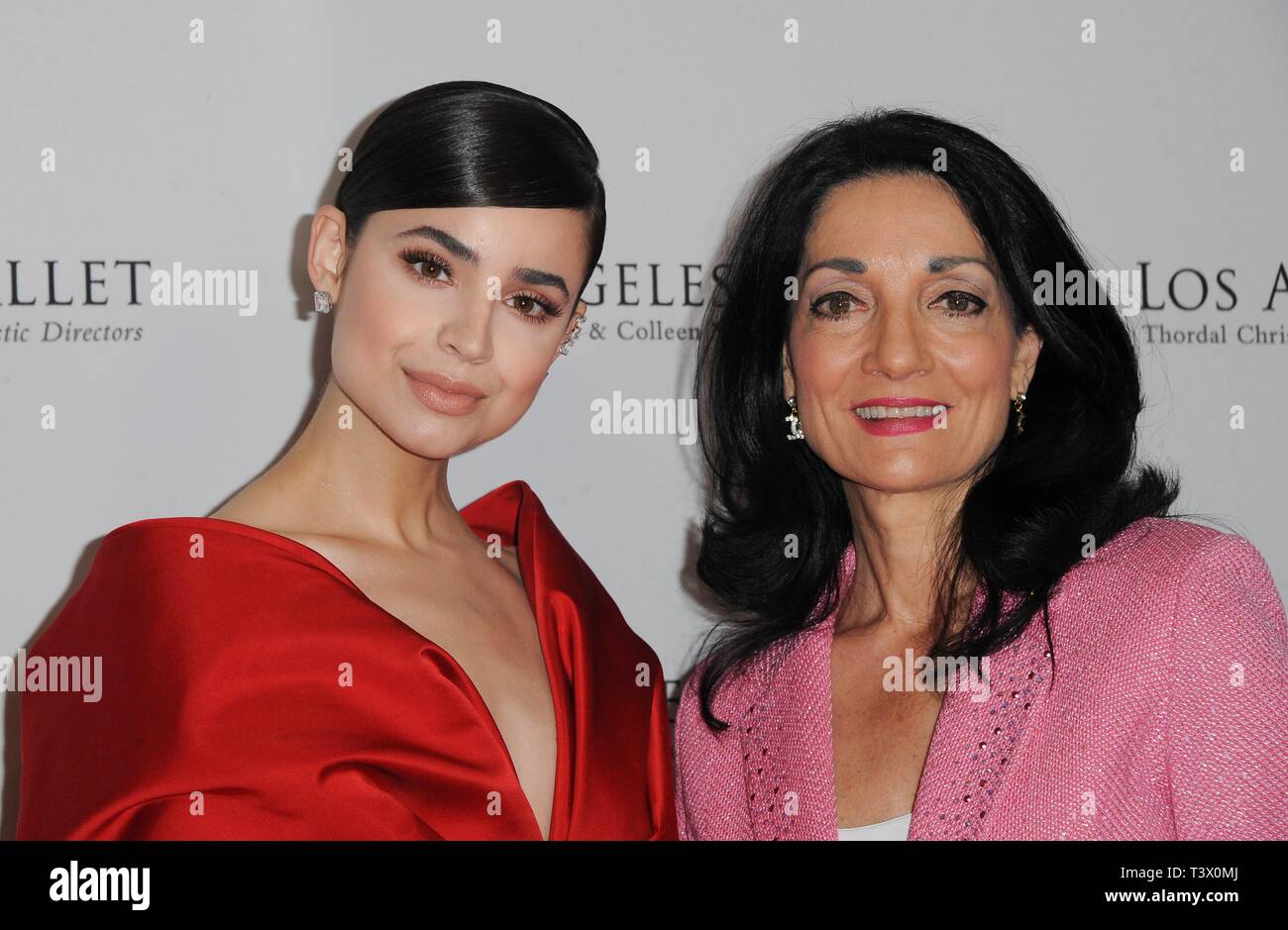 Beverly Hills, CA. 11th Apr, 2019. Sofia Carson, Johnese Spisso at ...