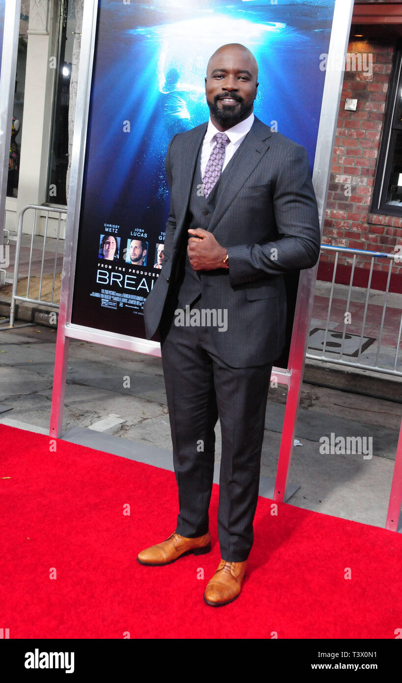 Los Angeles, California, USA 11th April 2019 Actor Mike Colter attends ...