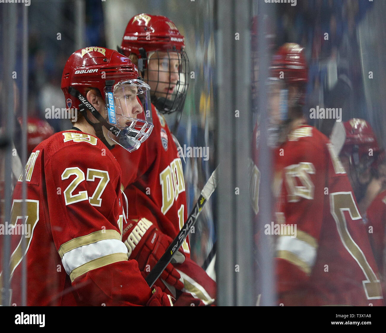 Denver pioneers hockey hi-res stock photography and images - Alamy