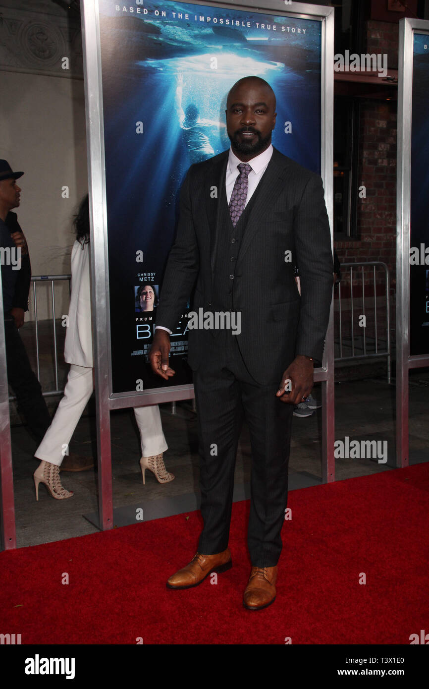 Westwood, California, USA. 11th Apr 2019. Mike Colter 04/11/2019 The ...