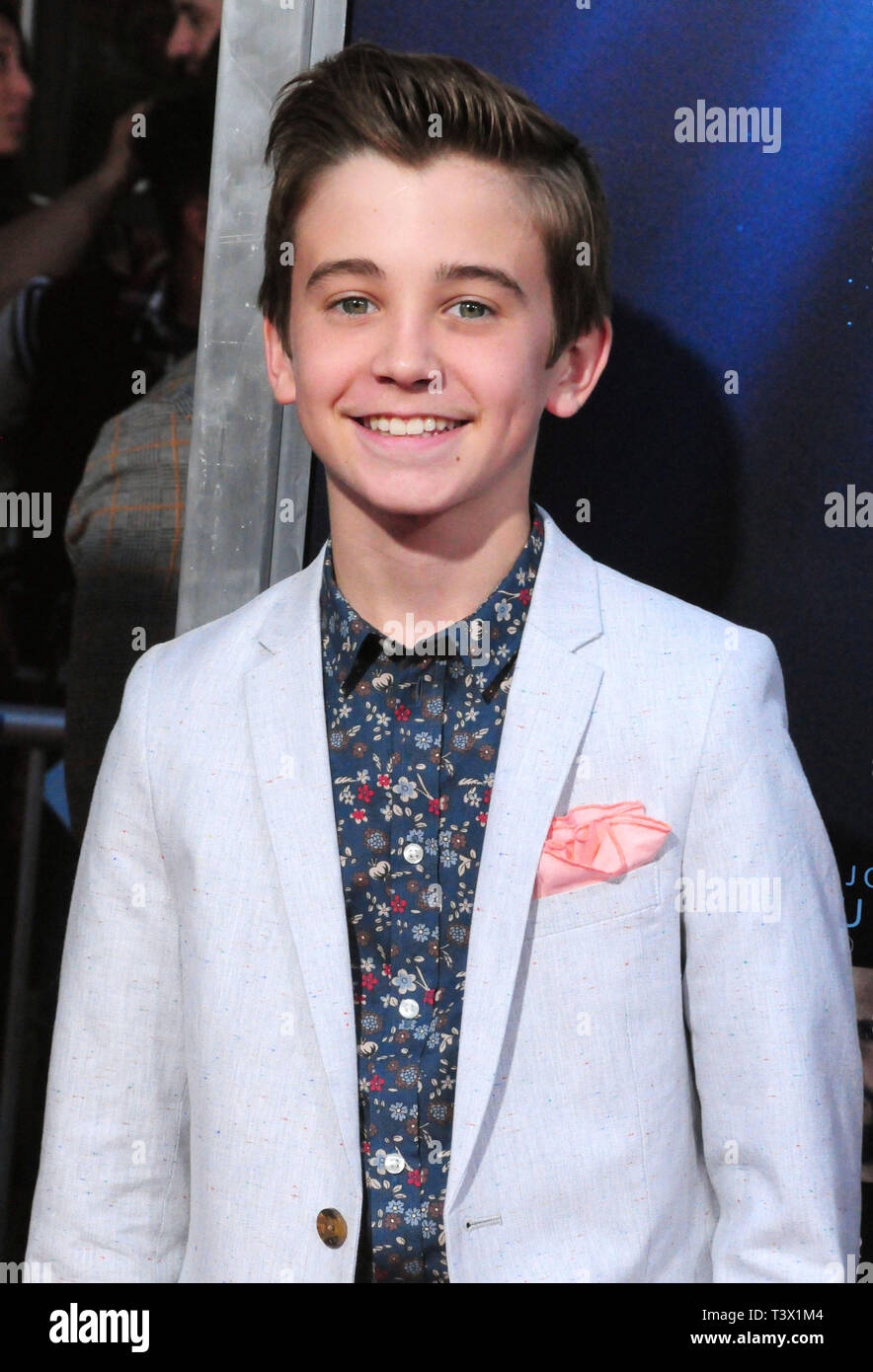 Los Angeles, California, USA 11th April 2019 Actor Parker Bates attends ...