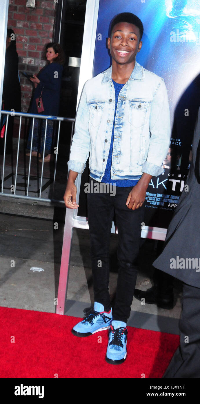 Los Angeles, California, USA 11th April 2019 Actor Niles Fitch attends ...