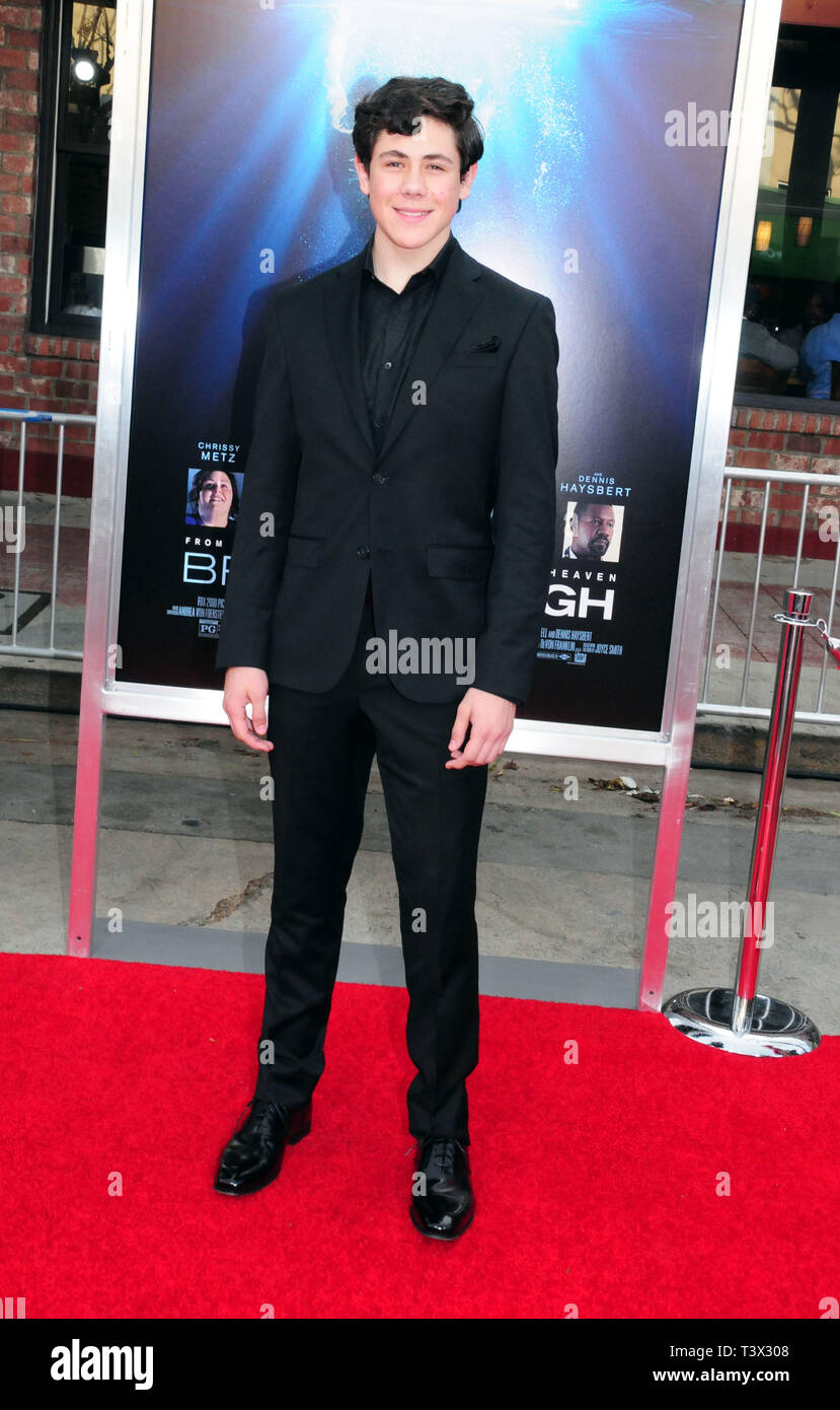 Los Angeles, California, USA 11th April 2019 Actor Nikolas Dukic ...