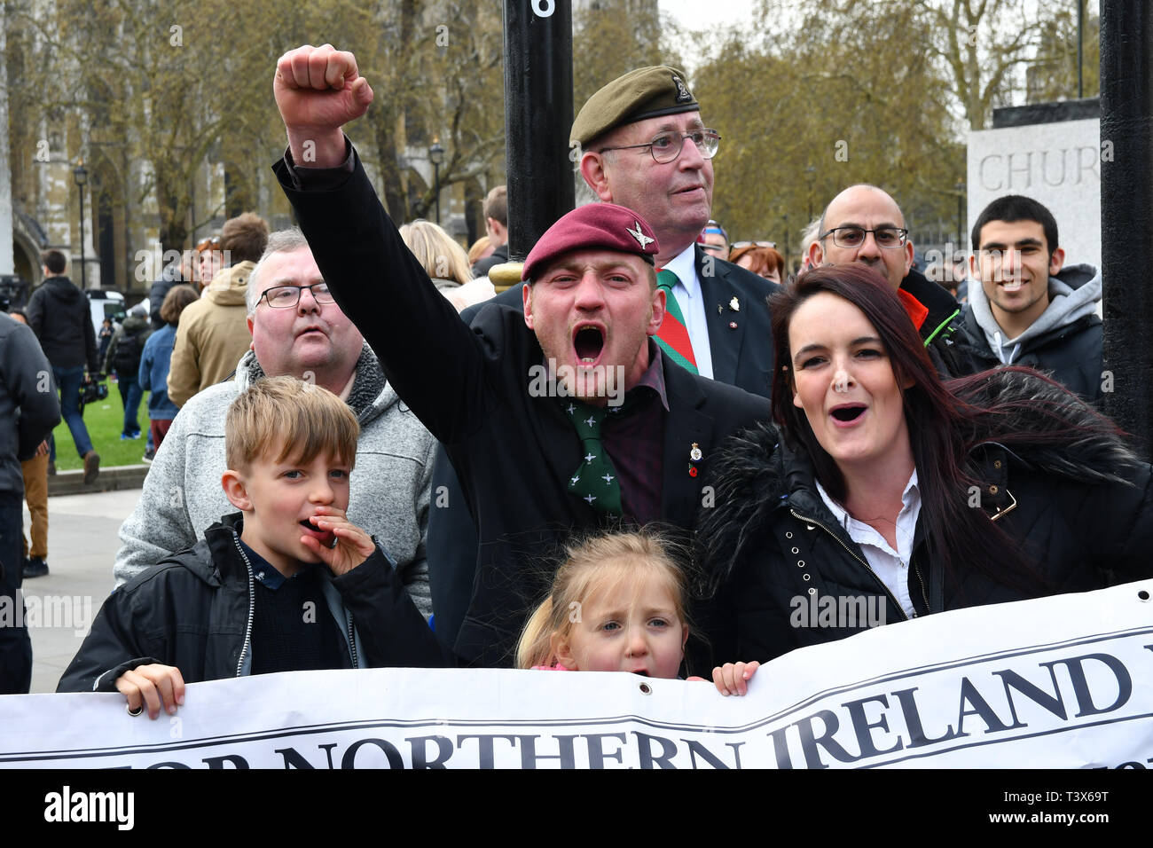 London, UK. 12th Apr 2019. Soldier F is to face two murder charges and ...