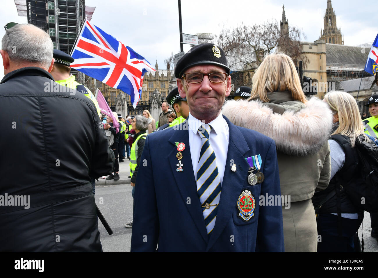 London, UK. 12th Apr 2019. Soldier F is to face two murder charges and ...