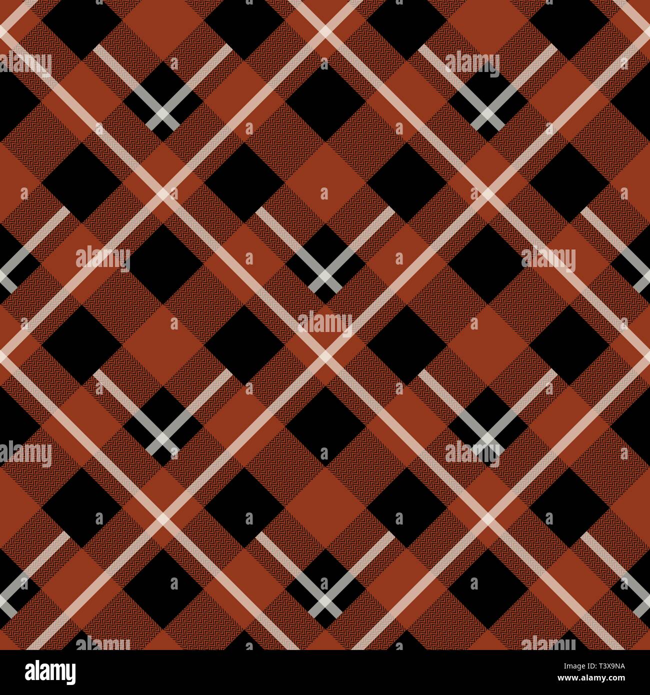 Detailed tartan textile pattern woven vector Stock Vector Images - Alamy